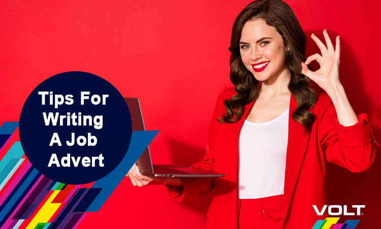 Tips for writing a job advert · Volt
